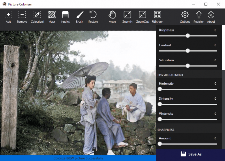 Picture Colorizer 3.1.0 | ダウンロードと使い方 | ソフタロウ