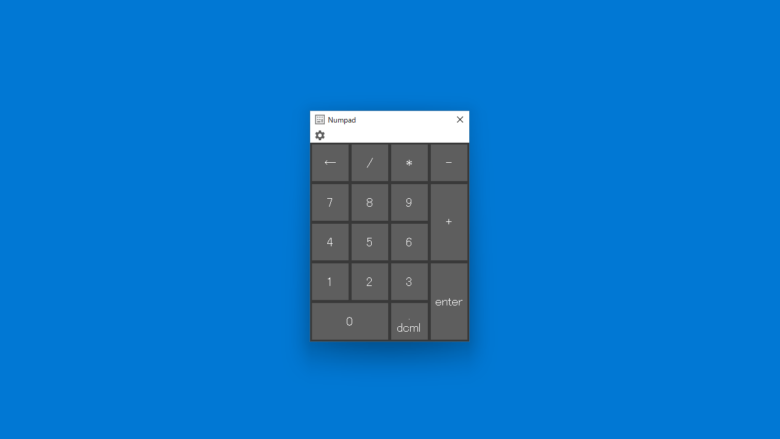Numpad 1.7.1 | ダウンロードと使い方 | ソフタロウ