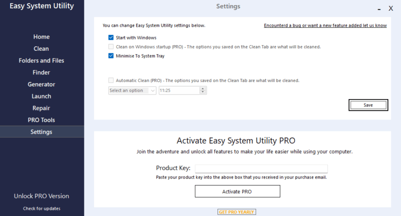Easy System Utility 1.1.59.0 | ダウンロードと使い方 | ソフタロウ
